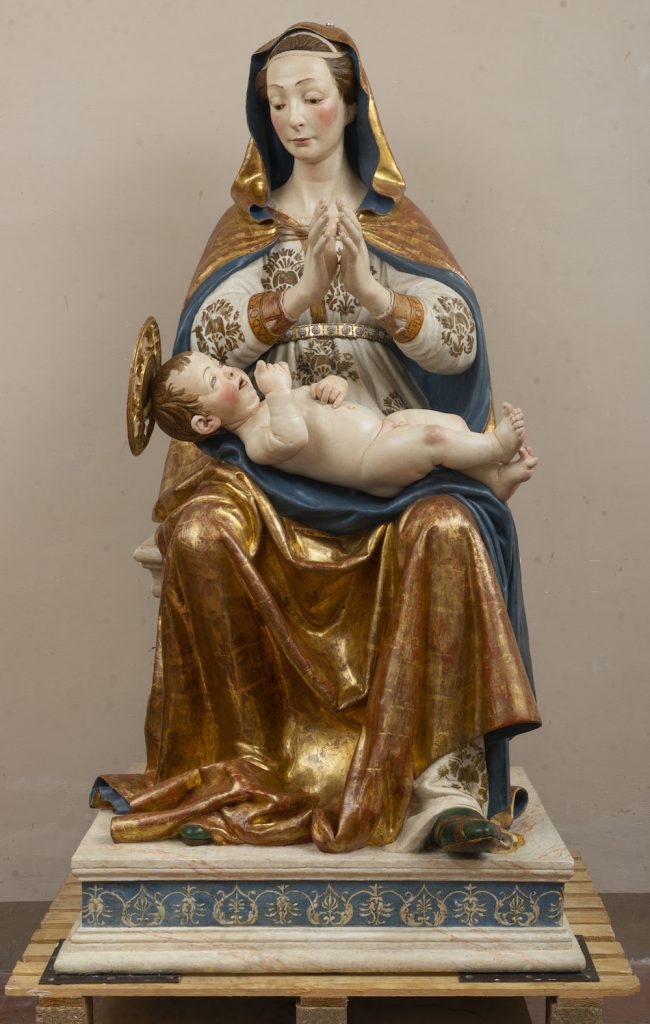 Terminato il restauro della statua lignea del Santuario della Madonna ...